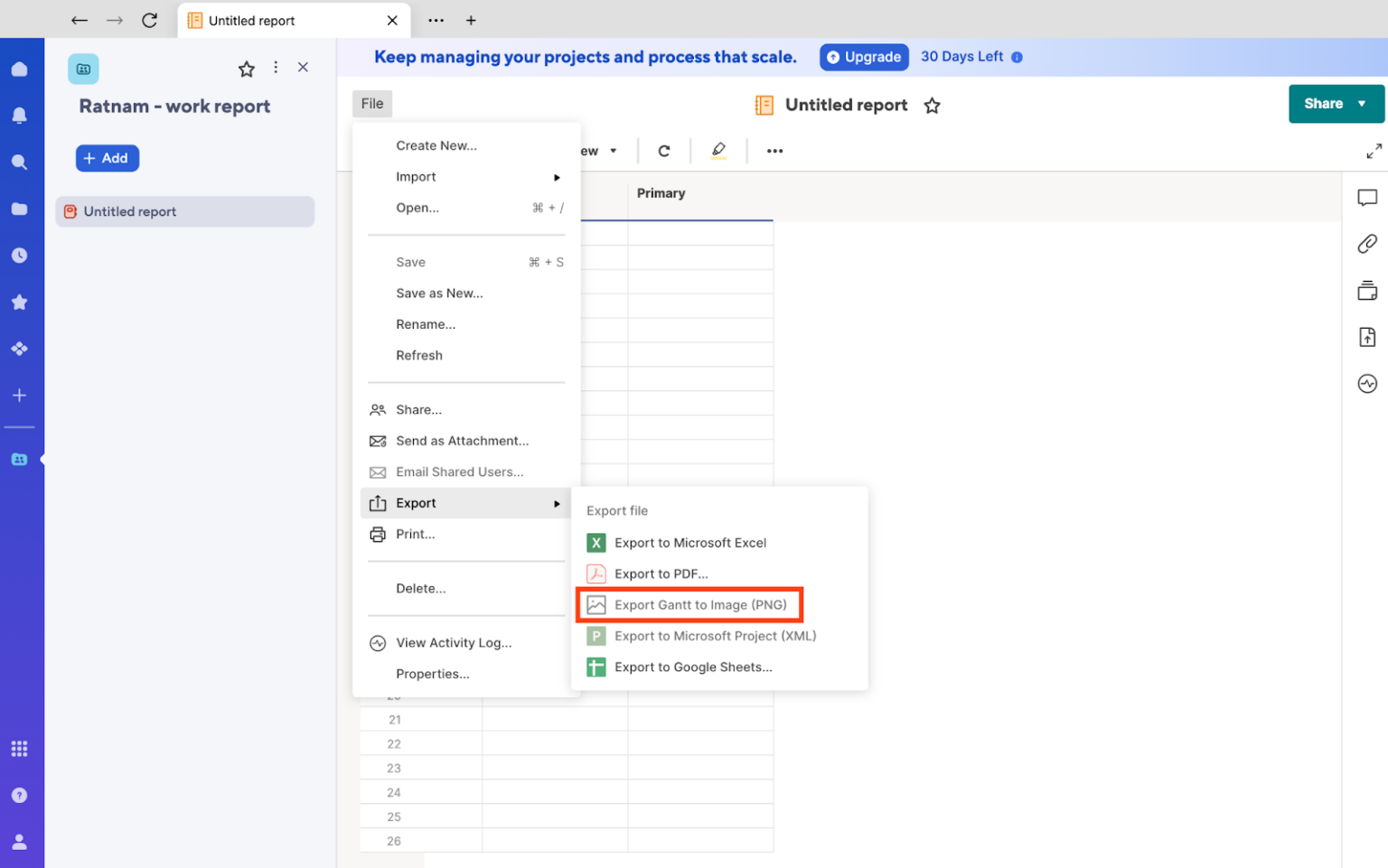 How to Export Data from Smartsheet into Other Apps | ClickUp