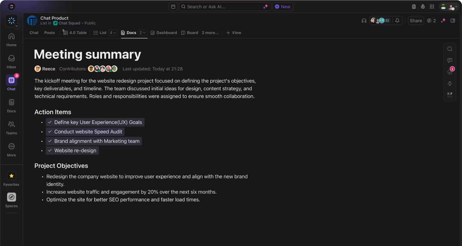 How to Make Engaging Organizational Announcements | ClickUp