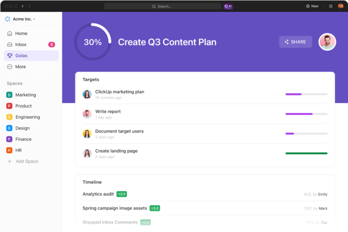 How to Create a Client Dashboard (+ Examples) | ClickUp