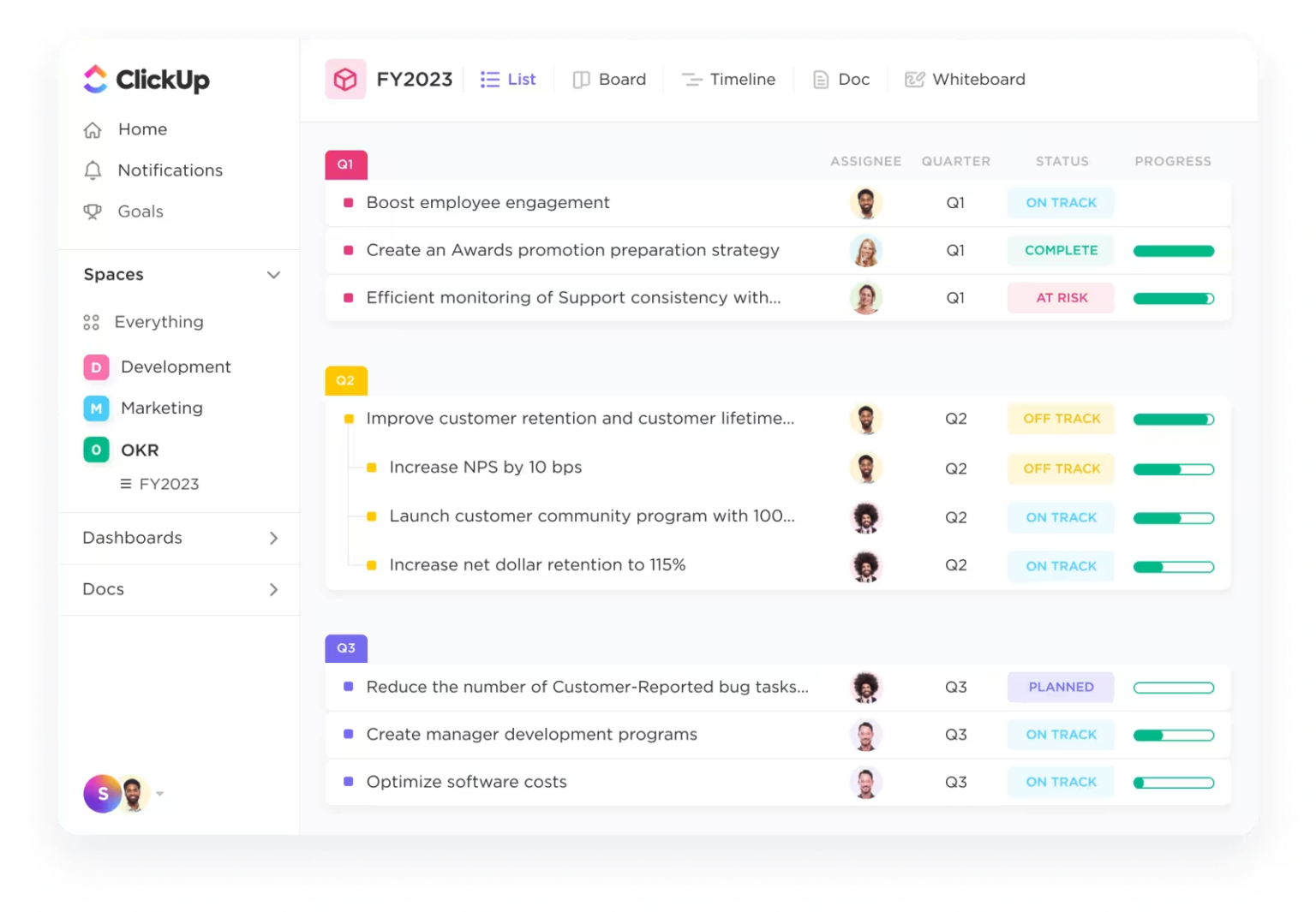 How to Develop and Execute Strategic Initiatives | ClickUp