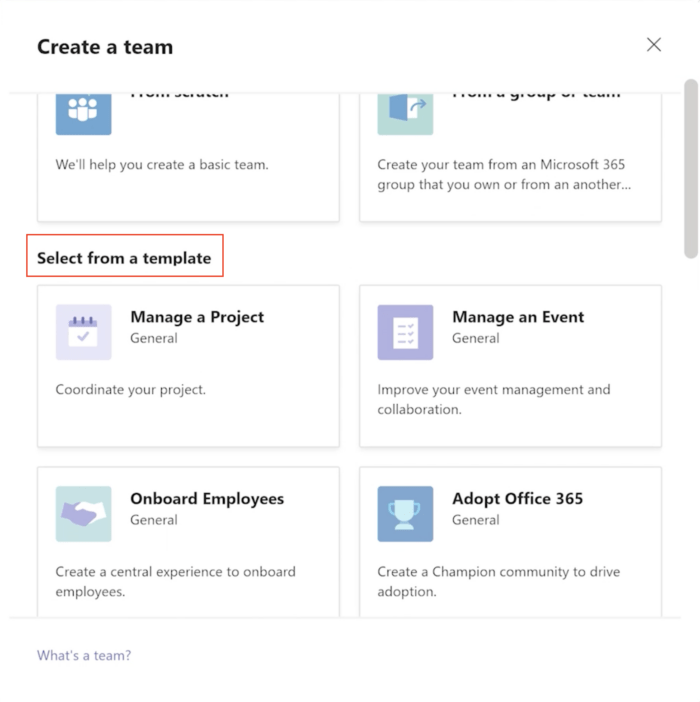 How to Create a New Team in Microsoft Teams | ClickUp