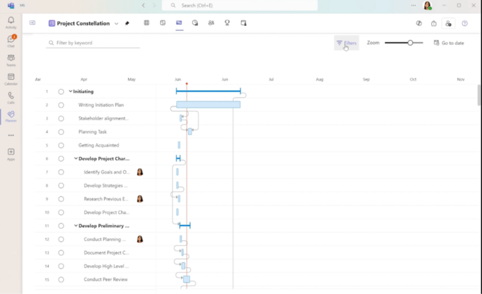 How to Create a Gantt Chart in Microsoft Planner | ClickUp