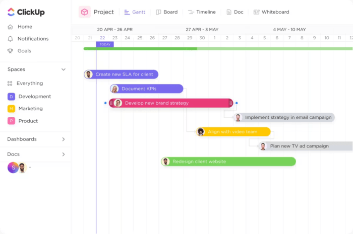 How to Create a Gantt Chart in Microsoft Planner | ClickUp