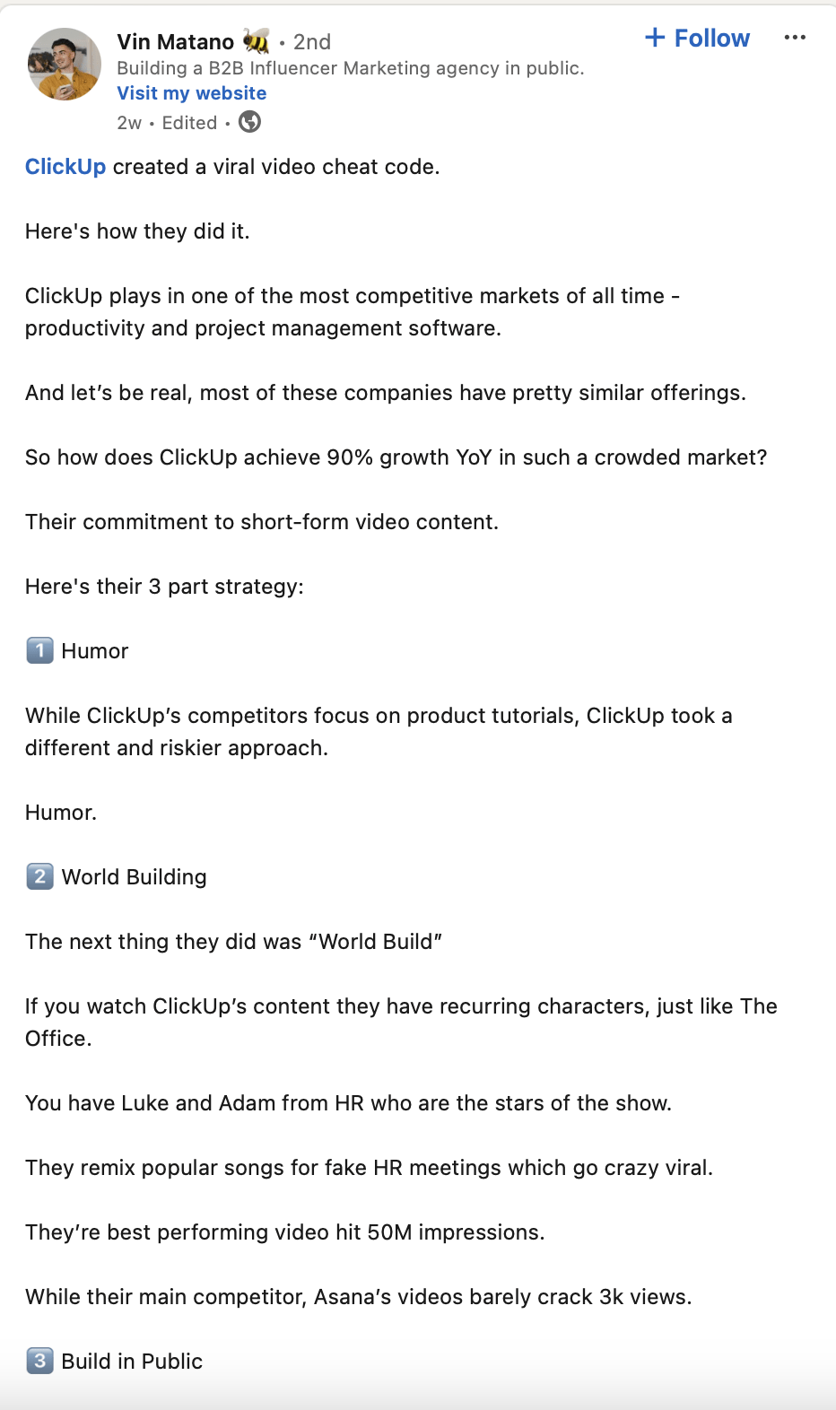 How to Drive Results with a Personalized Video Strategy | ClickUp