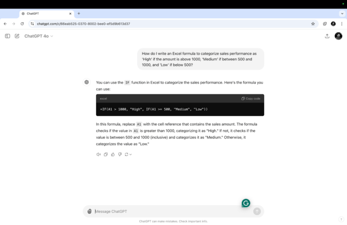 How To Use Chatgpt For Excel Formulas Clickup
