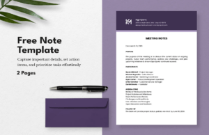 Free Notes Taking Templates for Google Docs | ClickUp