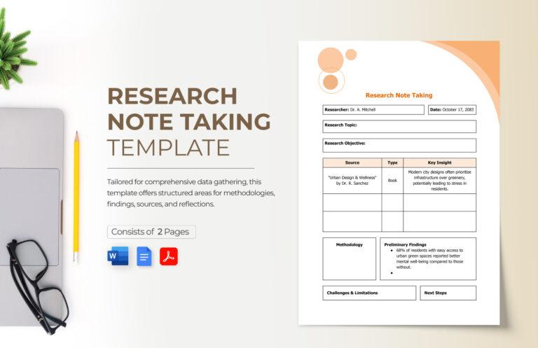 Free Notes Taking Templates for Google Docs | ClickUp