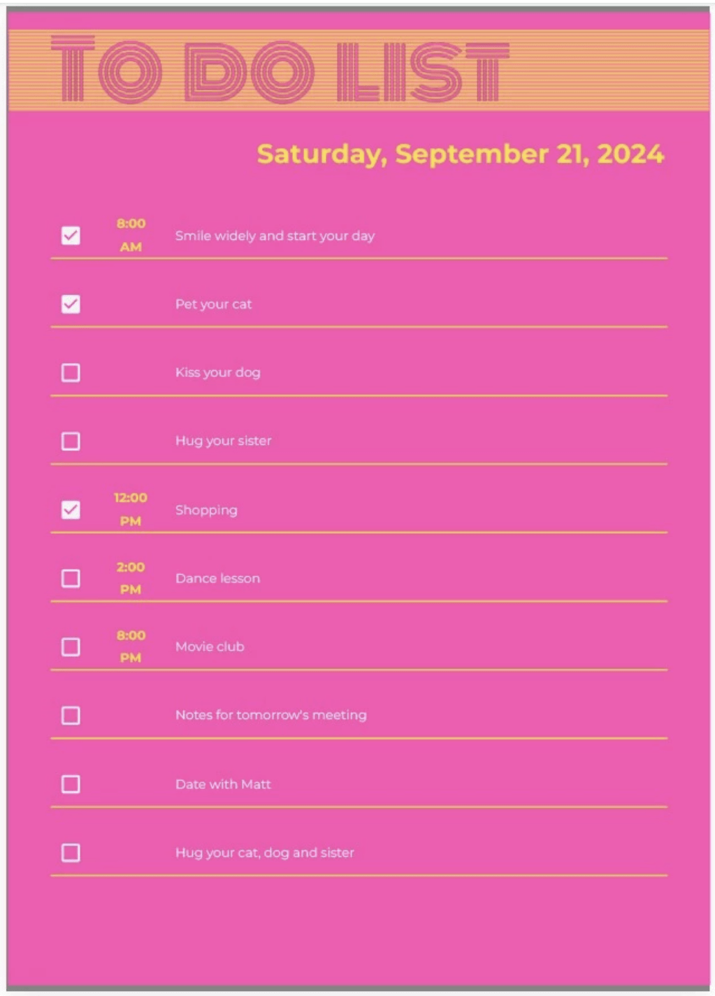 17 Free To-Do List Templates for Google Sheets (Weekly & Daily)