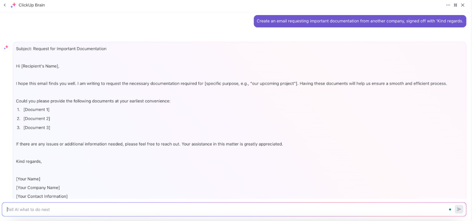 How to End an Email Professionally(+Examples) I ClickUp