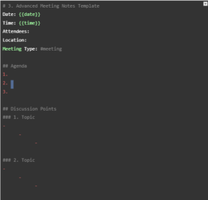 Top Obsidian Templates for Productivity & Workflow Management