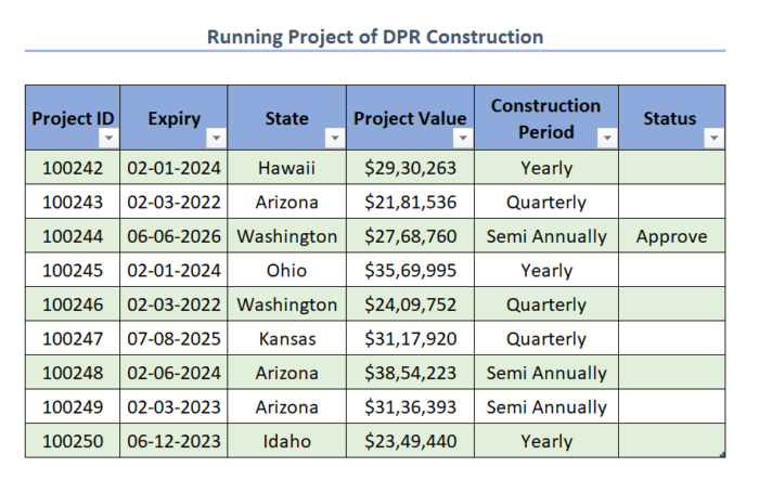 Free Workflow Templates in Excel for Project Management