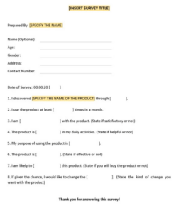 Free Google Docs Questionnaire Templates | ClickUp