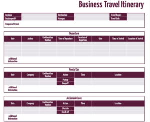15 Free Travel Itinerary Templates in Google Sheets