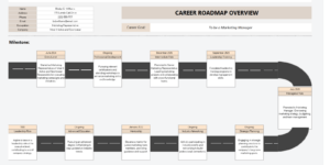 Free Career Path Templates in Excel to Plan Professional Growth