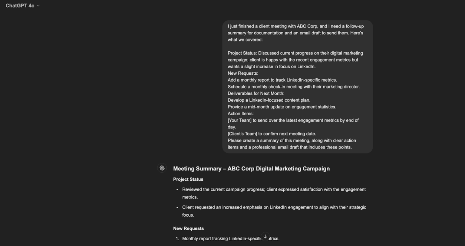 How to Use ChatGPT for Meeting Notes | ClickUp