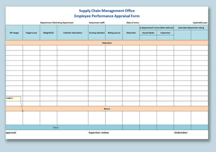 Free Excel Performance Review Templates for Easy Evaluation
