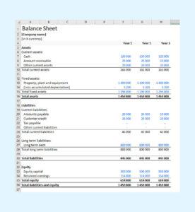 Free Balance Sheet Templates for Excel | ClickUp