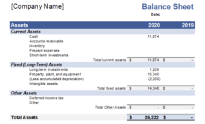 Free Balance Sheet Templates for Excel | ClickUp