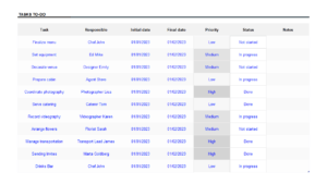Free Party Planning Excel Templates | ClickUp