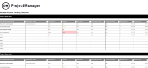 11 Free Multiple Project Tracking Templates | ClickUp