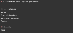 Top Obsidian Templates for Productivity & Workflow Management