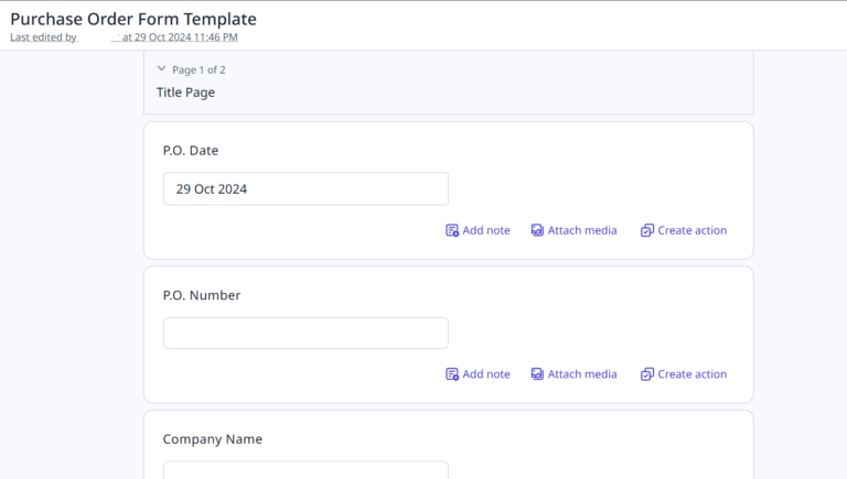 Free Order Form Templates in PDF | ClickUp