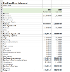 Free Profit and Loss Statement Templates in Excel | ClickUp