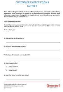 Free Google Docs Questionnaire Templates | ClickUp