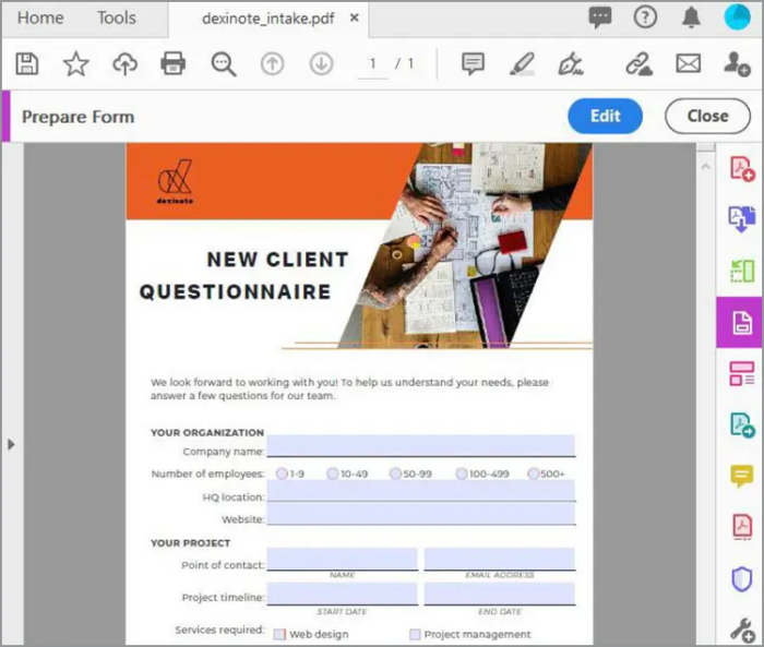 How to Make a Form Fillable in Adobe in Easy Steps | ClickUp