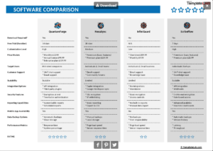 Free Comparison Templates for Excel | ClickUp
