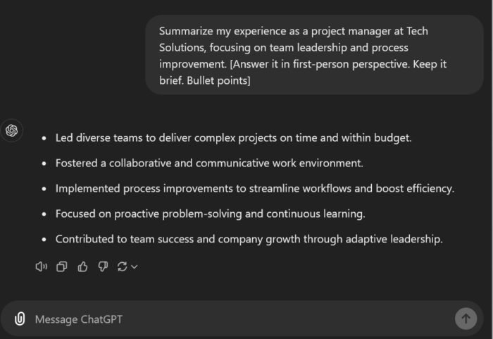 20+ ChatGPT Prompts for Resume Writing | ClickUp