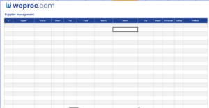 Free Vendor List Templates in Excel for Efficient Management
