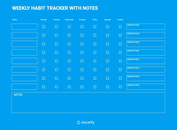 Free Google Sheets Habit Tracker Templates for 2025 | ClickUp