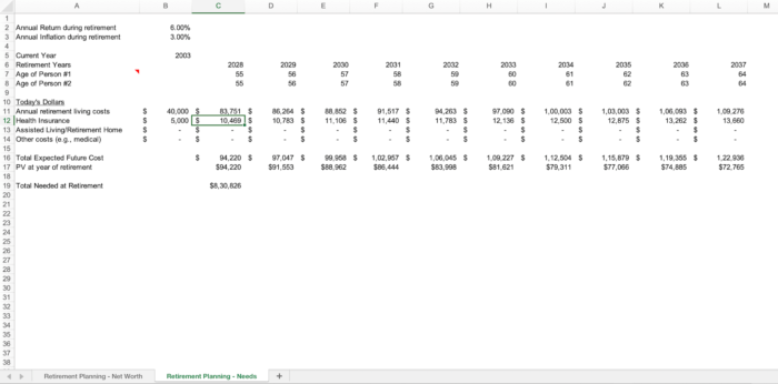Free Retirement Planning Spreadsheet Templates | ClickUp