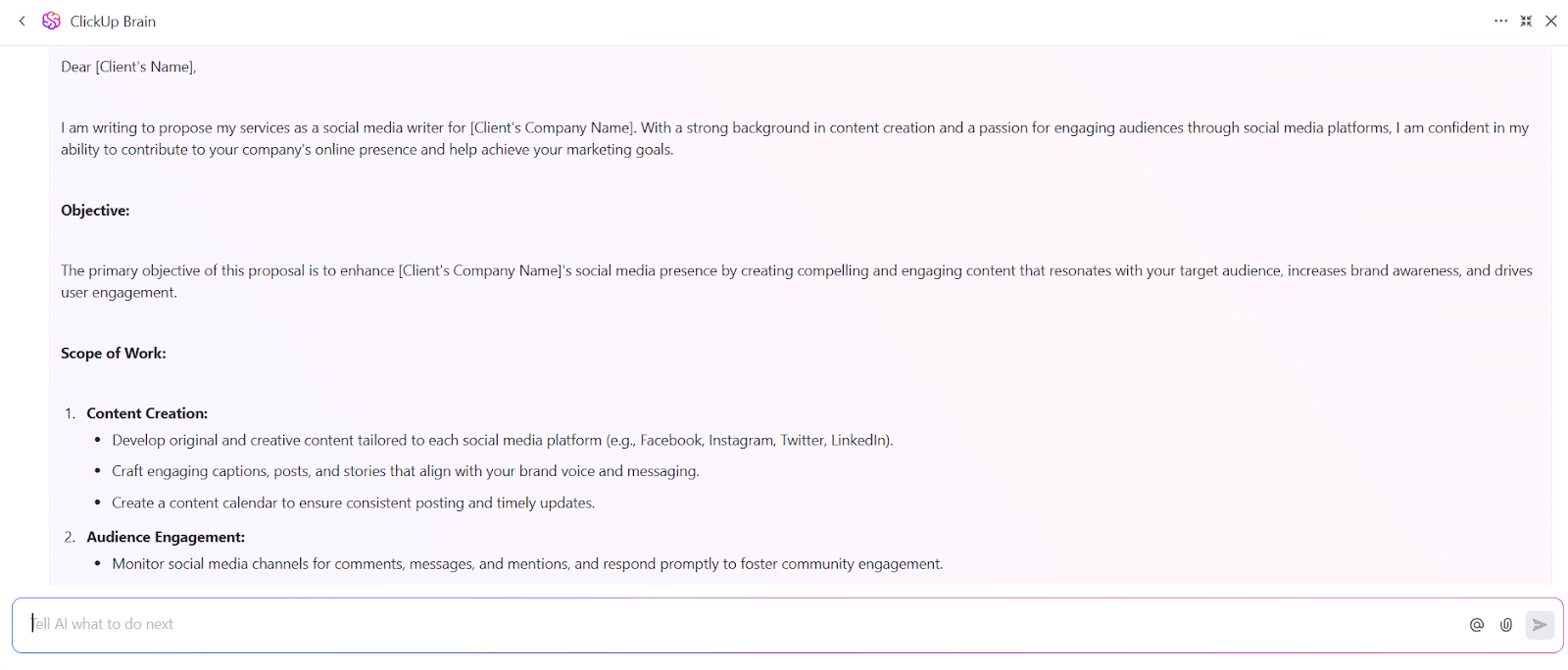 How to Use AI for Freelancing (Use Cases & Tools) | ClickUp