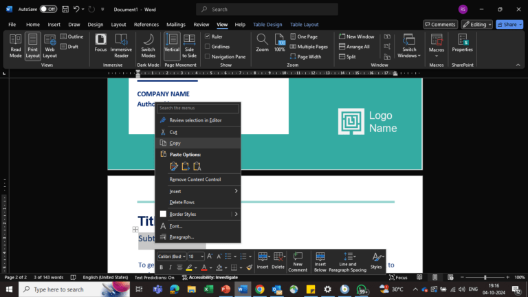 How to Organize Pages in Microsoft Word | ClickUp