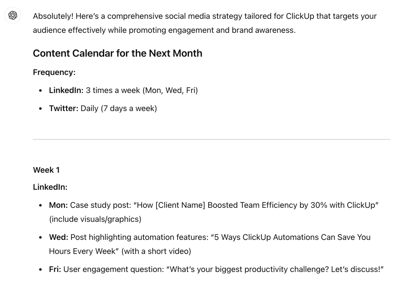 Explore 25+ ChatGPT Examples That Make Life Easier | ClickUp