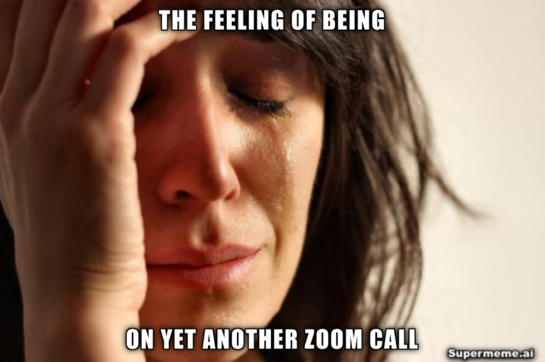 30+ Funniest Zoom Memes to Brighten Your Next Virtual Meeting