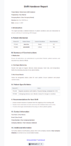 8 Free Shift Report Template for Accurate Reporting | ClickUp