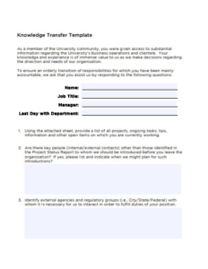 15 Free Knowledge Transfer Templates | ClickUp