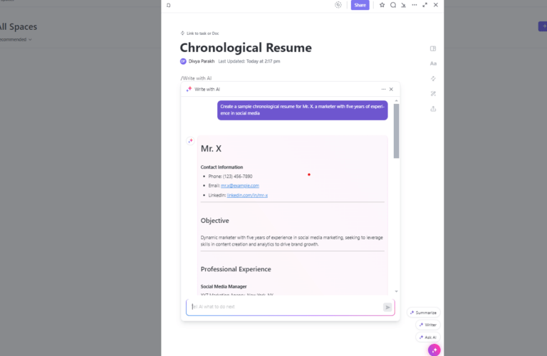7 Best Chronological Resume Templates to Land Your Dream Job