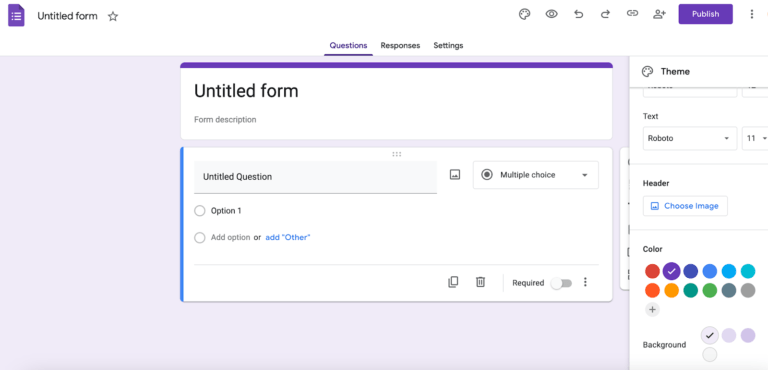 How to Change Google Form Header Image | ClickUp