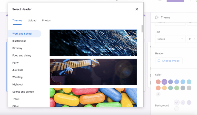 How to Change Google Form Header Image | ClickUp
