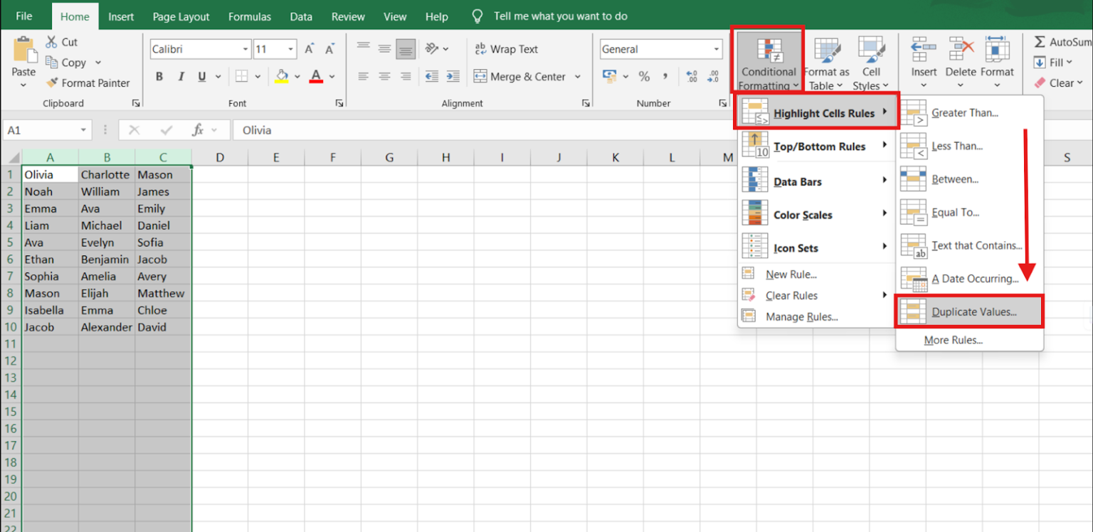 How to Find Duplicates in Excel Efficiently | ClickUp