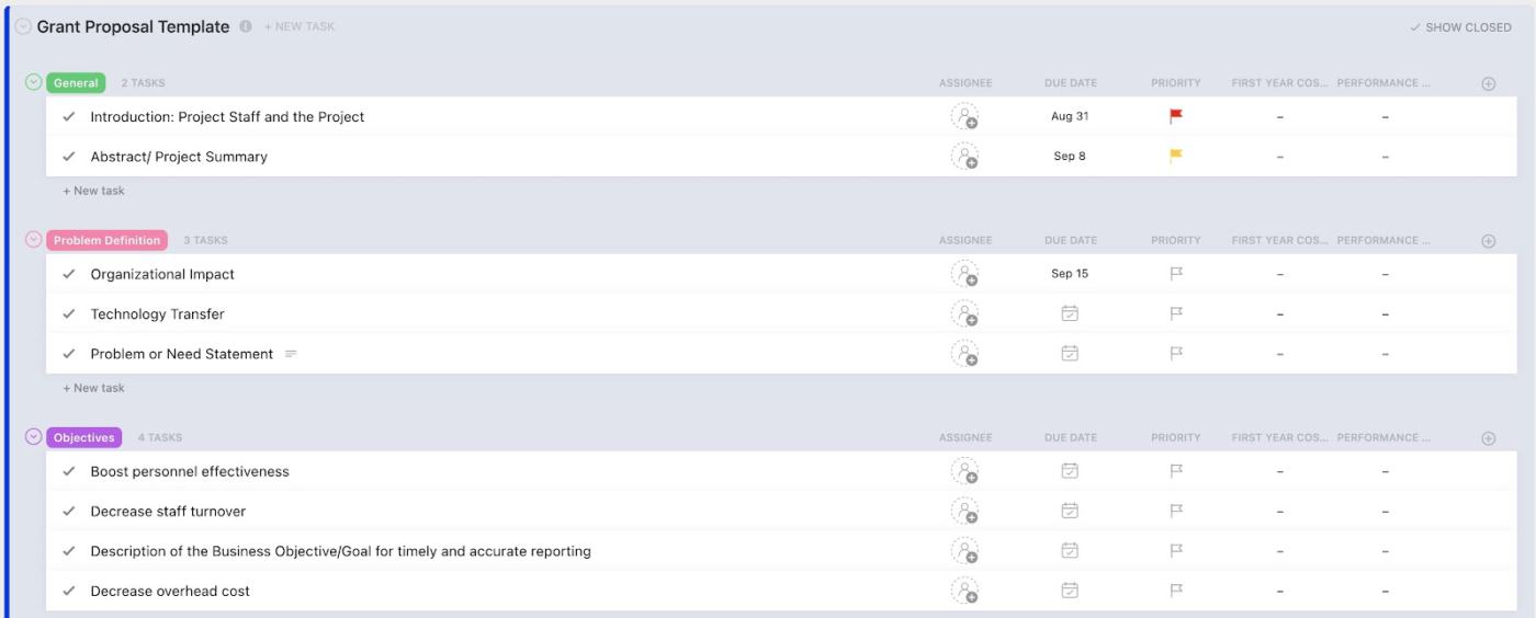 10 Grant Tracking Templates for Efficient Fund Management