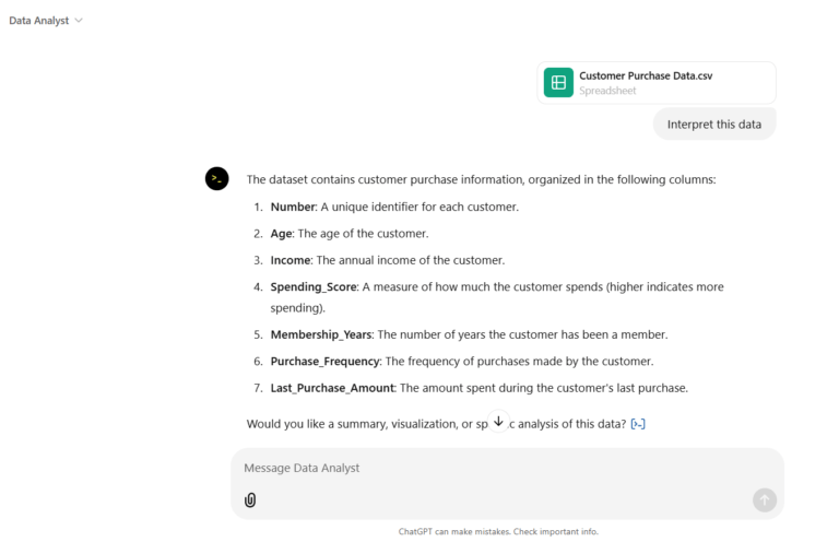 How to Use ChatGPT Code Interpreter for Advanced Data Analysis