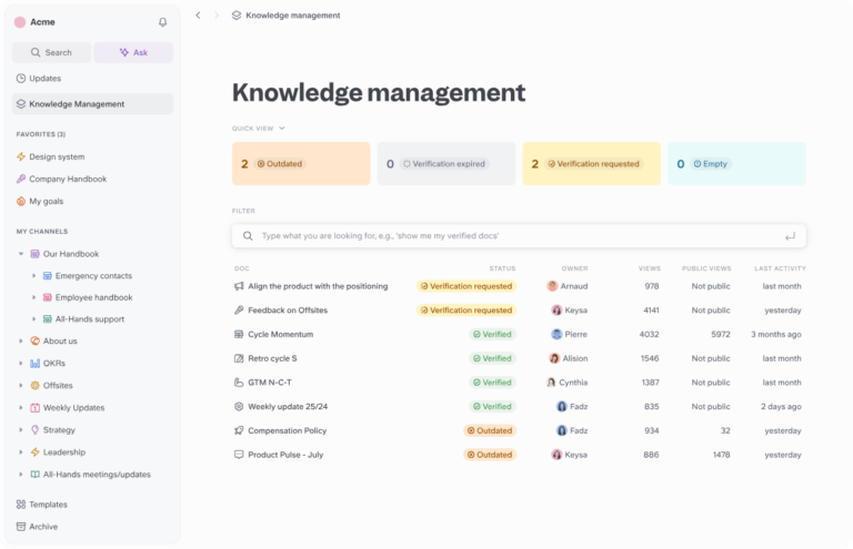 10 Best HR Knowledge Management Software in 2025 | ClickUp