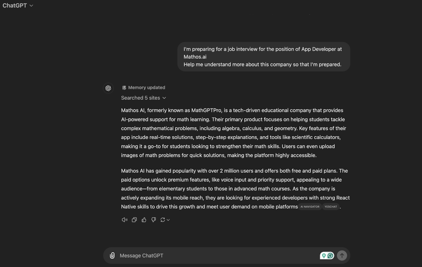 How to Use ChatGPT for Job Interview Preparation | ClickUp