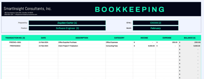 21 Free Bookkeeping and Accounting Templates for Excel