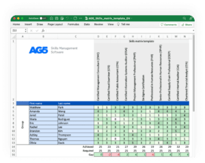 Top Free Skill Matrix Templates for Excel | ClickUp